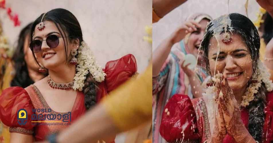 നടി അപര്‍ണ ദാസിന്റെ ഹല്‍ദി ആഘോഷം തുടങ്ങി; ചിത്രങ്ങള്‍ കാണാം - World ...